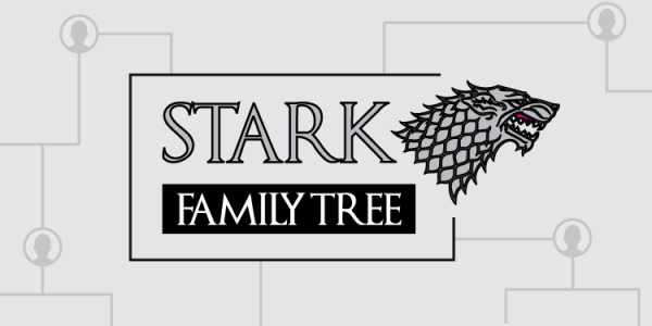 The Stark Family Tree Explained [Infographic]